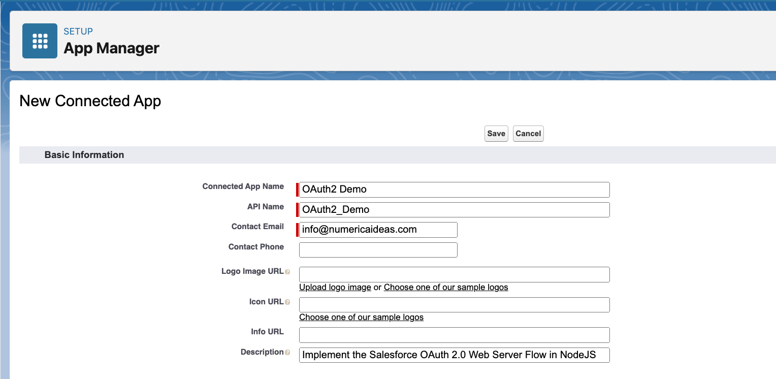 Salesforce Oauth 20 Web Server Flow In Nodejs 5025