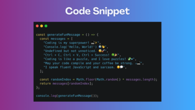 Snippets Archive - NumericaIdeas