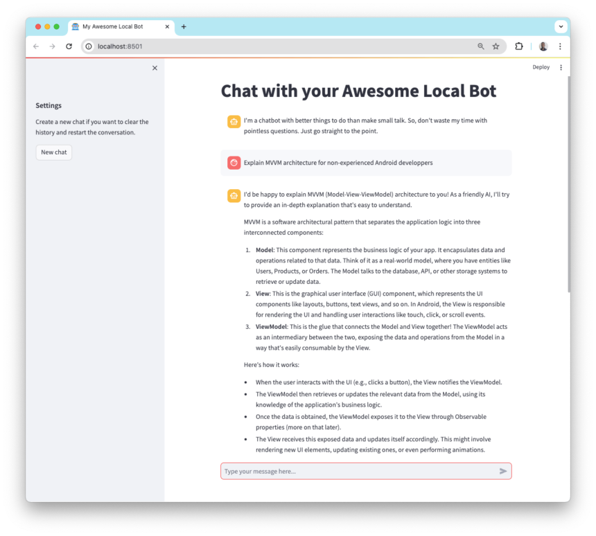 The Surprisingly Simple Way to Build Your Own Local "ChatGPT"